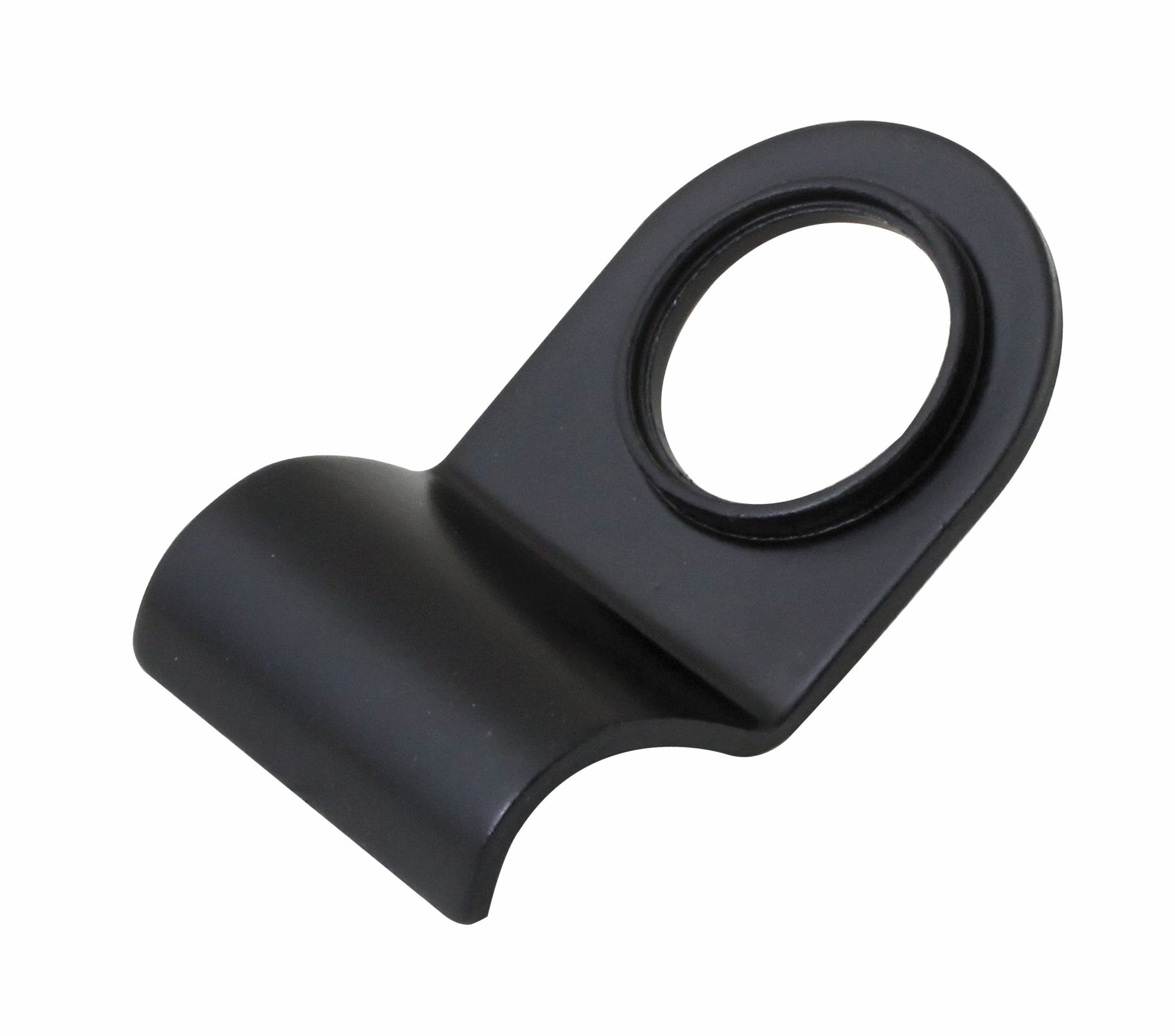Yale Cylinder Pull - Flat Black - The Handmade Handle Company