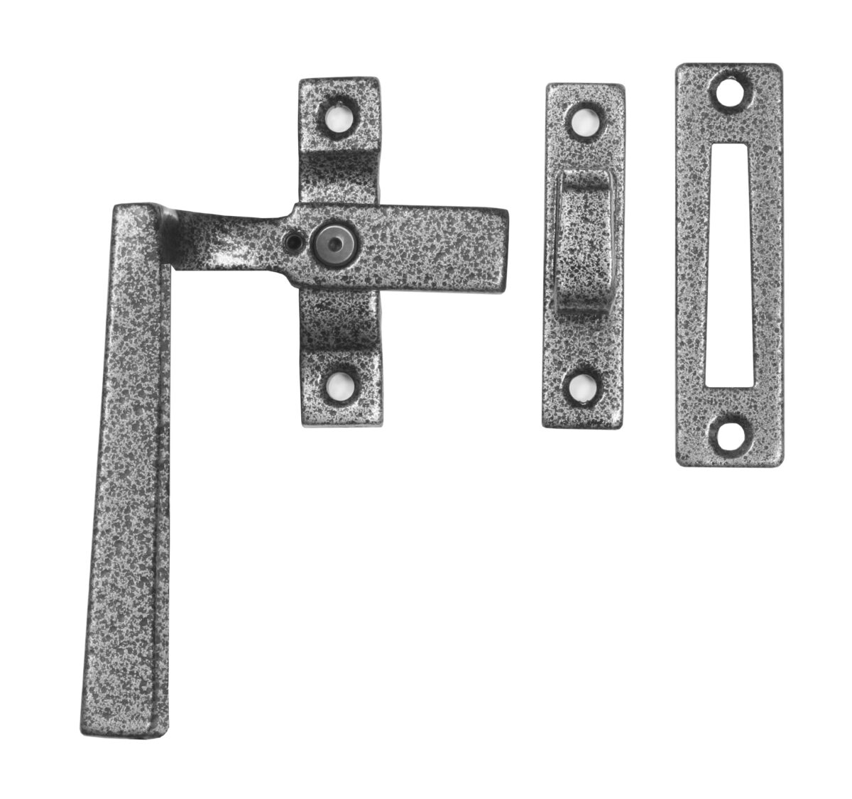 Arundel Casement Fasteners - Forged Steel - The Handmade Handle Company